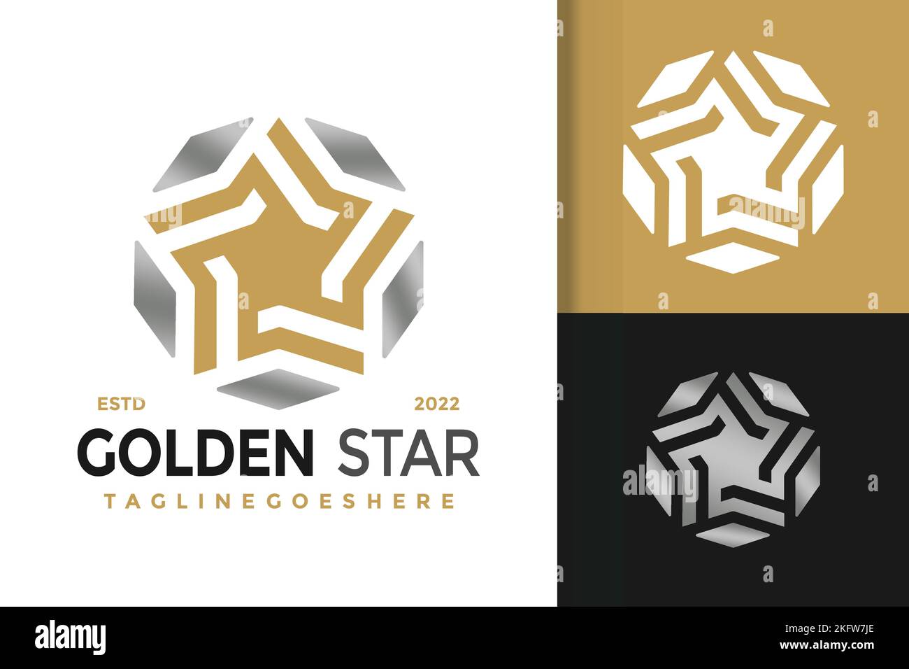 Luxury star and geometric designs hi-res stock photography and images ...