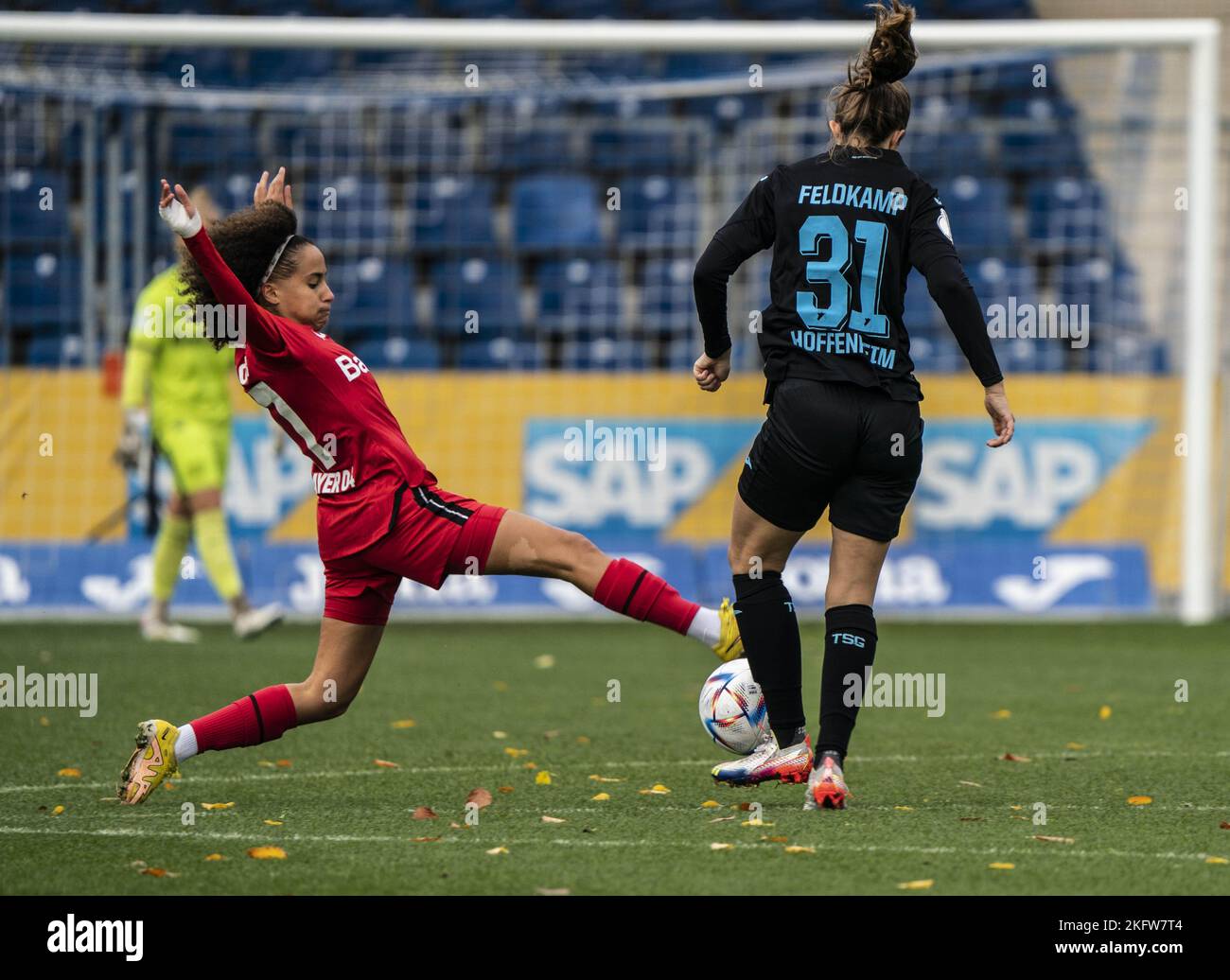 November 20, 2022, Hoffenheim, Germany: DFB Cup game between TSG ...