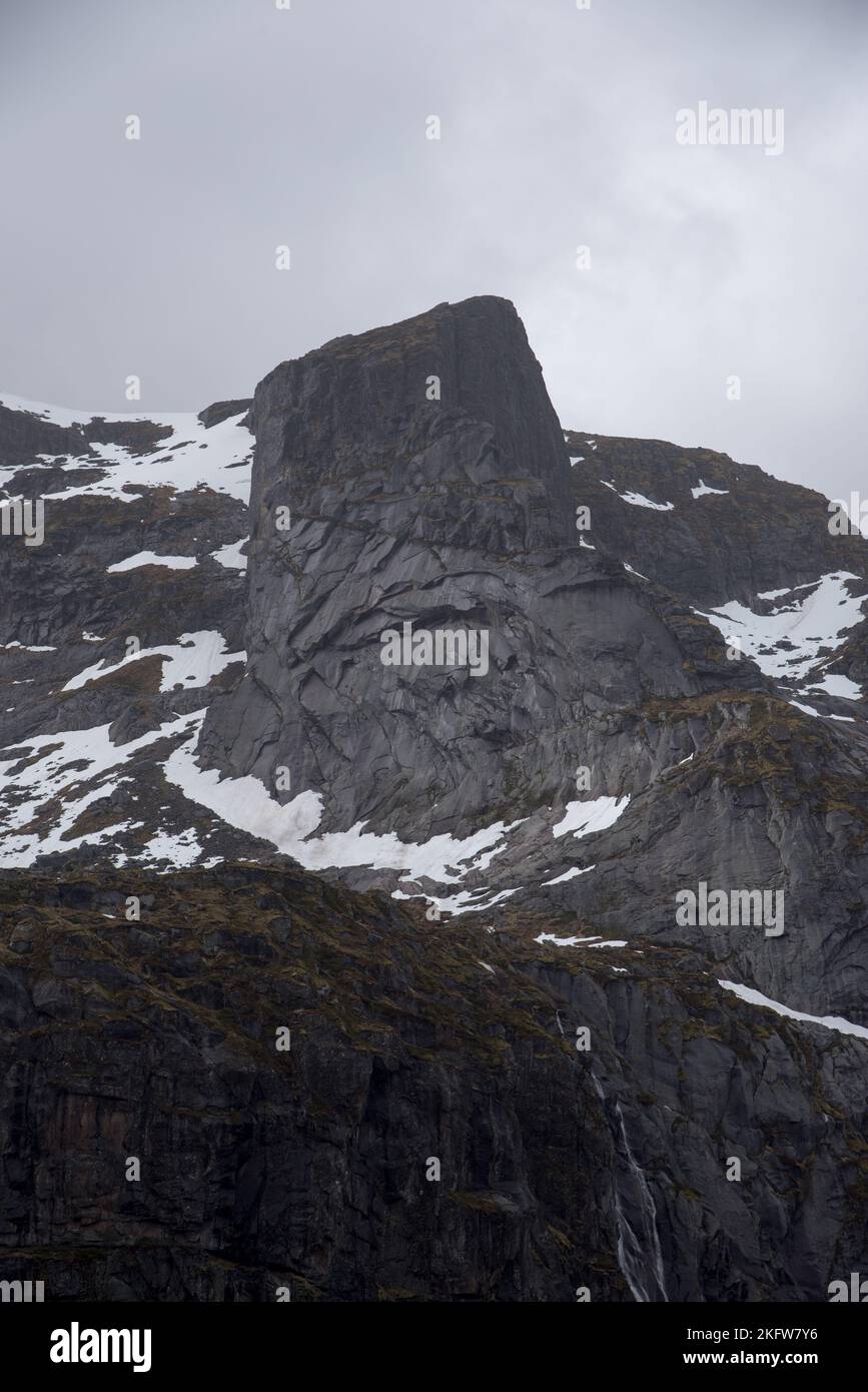 Stjerntinden is a 934 meter high granite summit and the highest ...