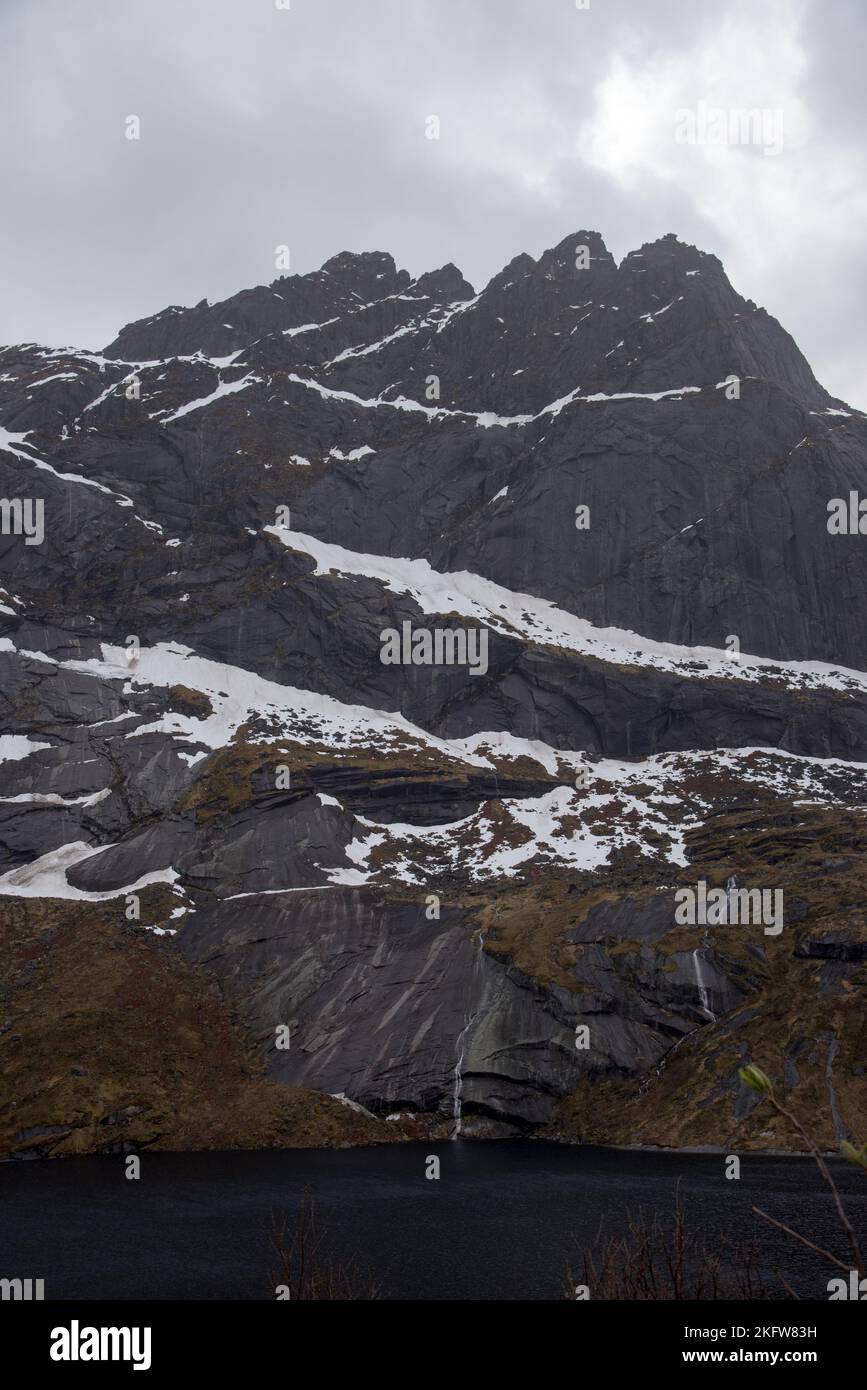 Stjerntinden is a 934 meter high granite summit and the highest ...