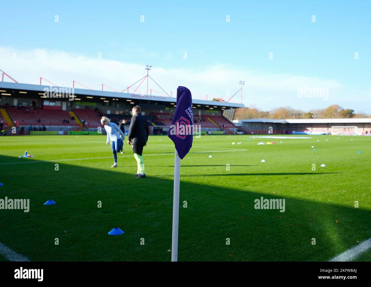 General view of broadfield stadium hi-res stock photography and images ...
