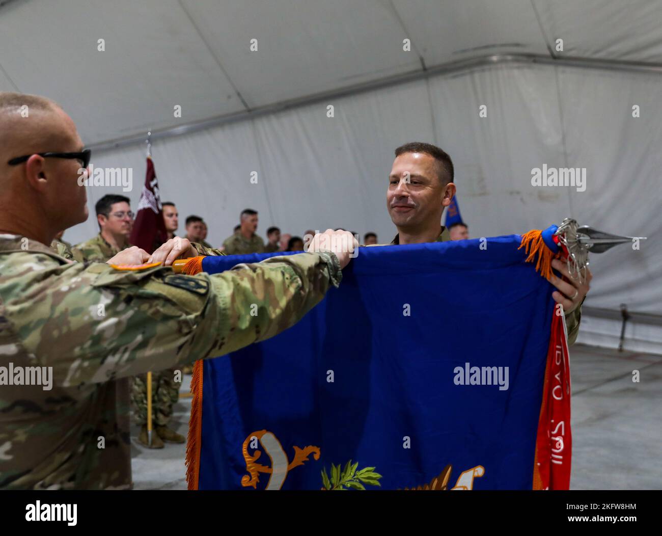 U.S. Army Lt. Col. David G. Goodall, commander of the 1st Battalion ...