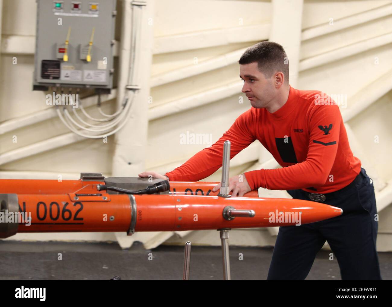 Aviation Ordnanceman 3rd class Noah Colding, from Savannah, Tennessee ...