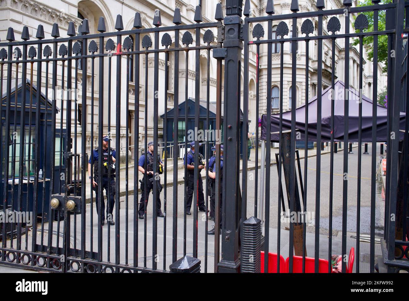 Pillared room downing street hi-res stock photography and images - Alamy
