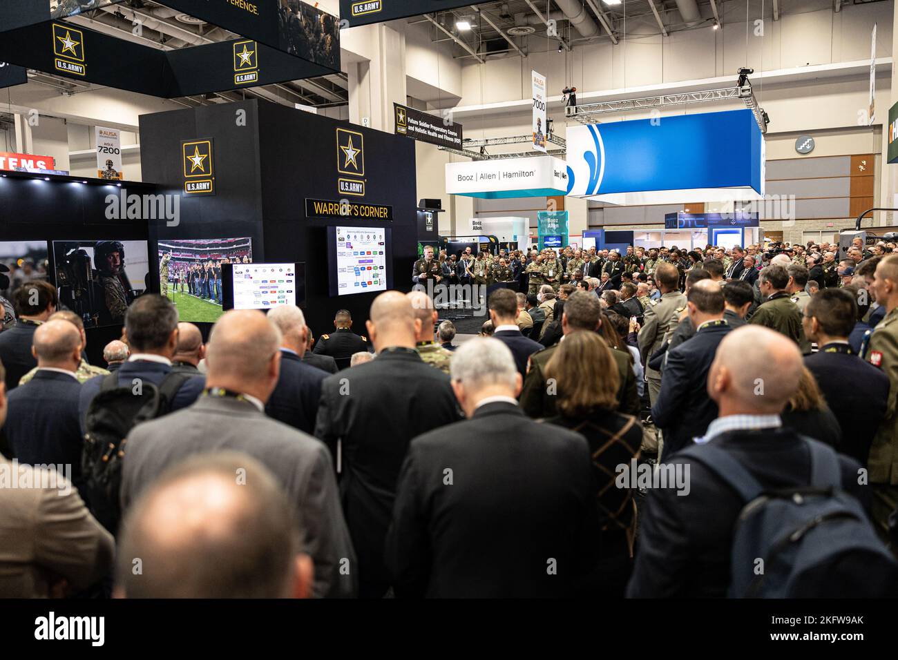 Brigadier General Guy Jones, FCC, Deputy Director, speaks to audience ...