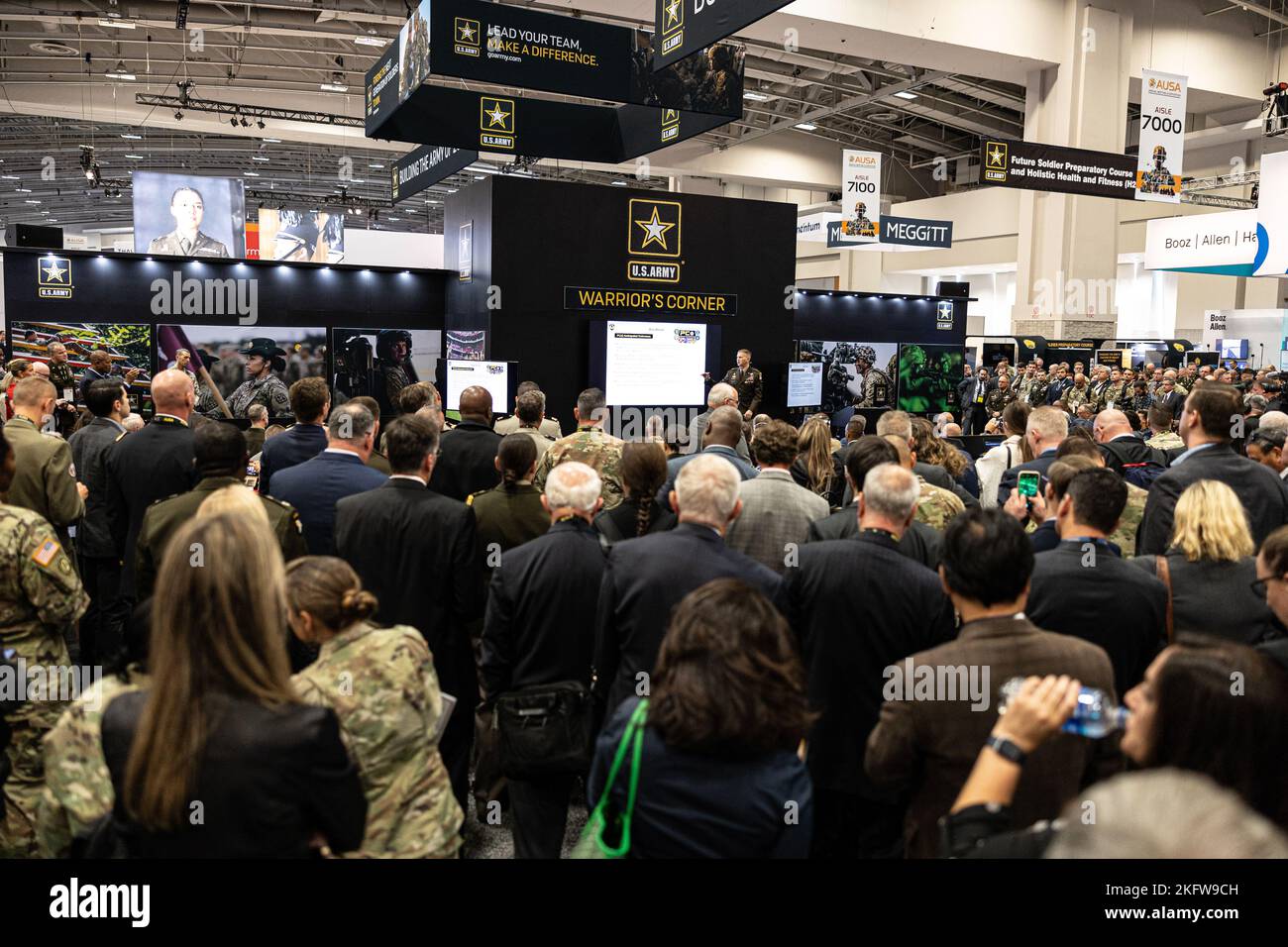 Brigadier General Guy Jones, FCC, Deputy Director, speaks to audience ...