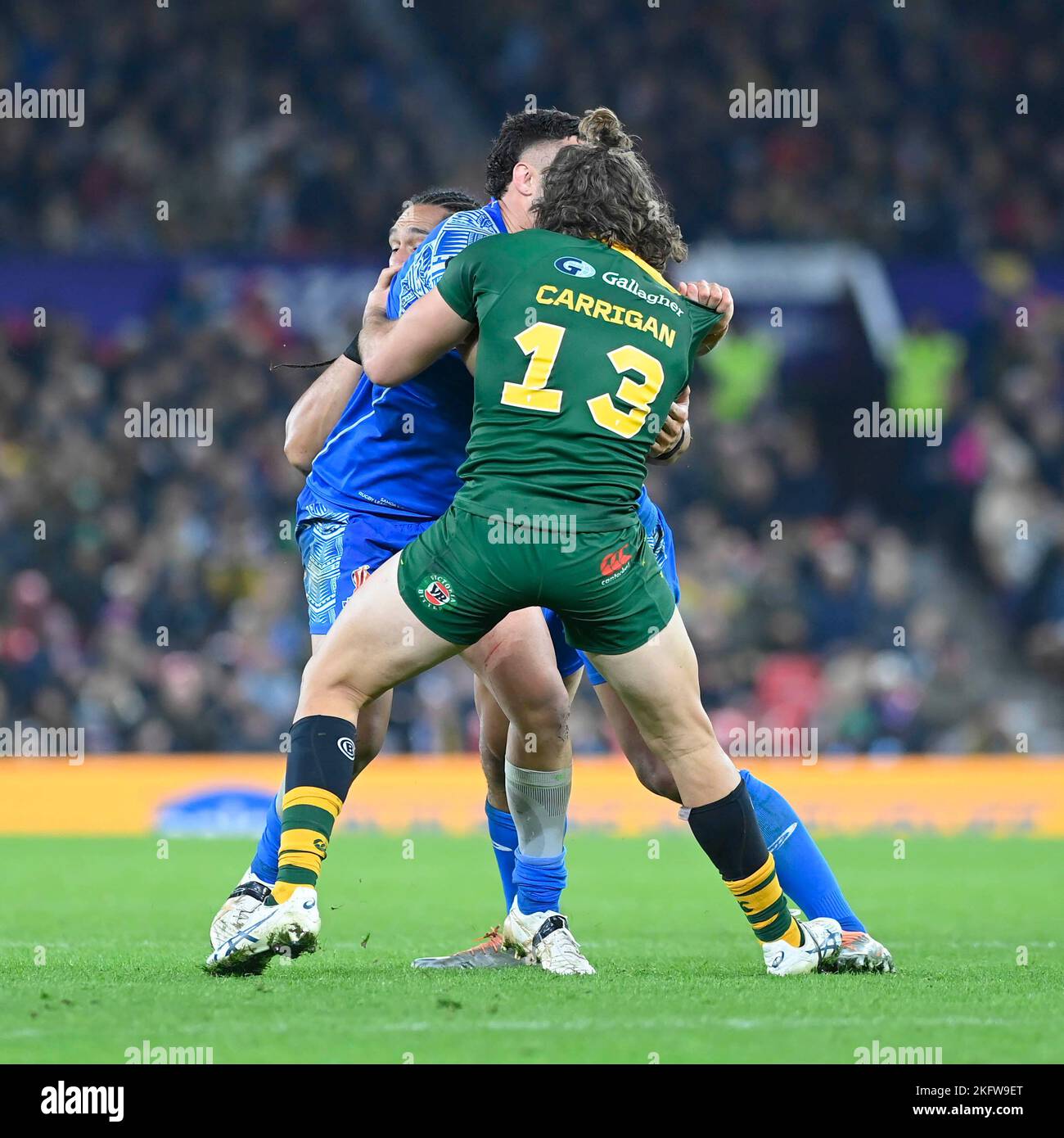 Manchester ENGLAND - NOVEMBER 19.Patrick Carrigan of Australia seen ...