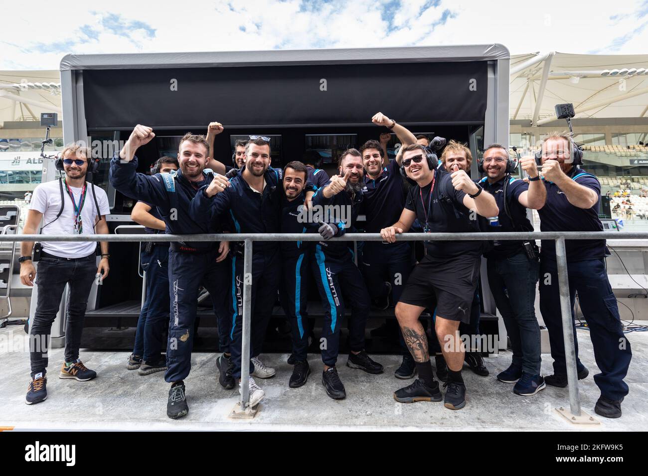 DAMS, Dallara F2, celebration, Charles Pic during the 14th round of the ...