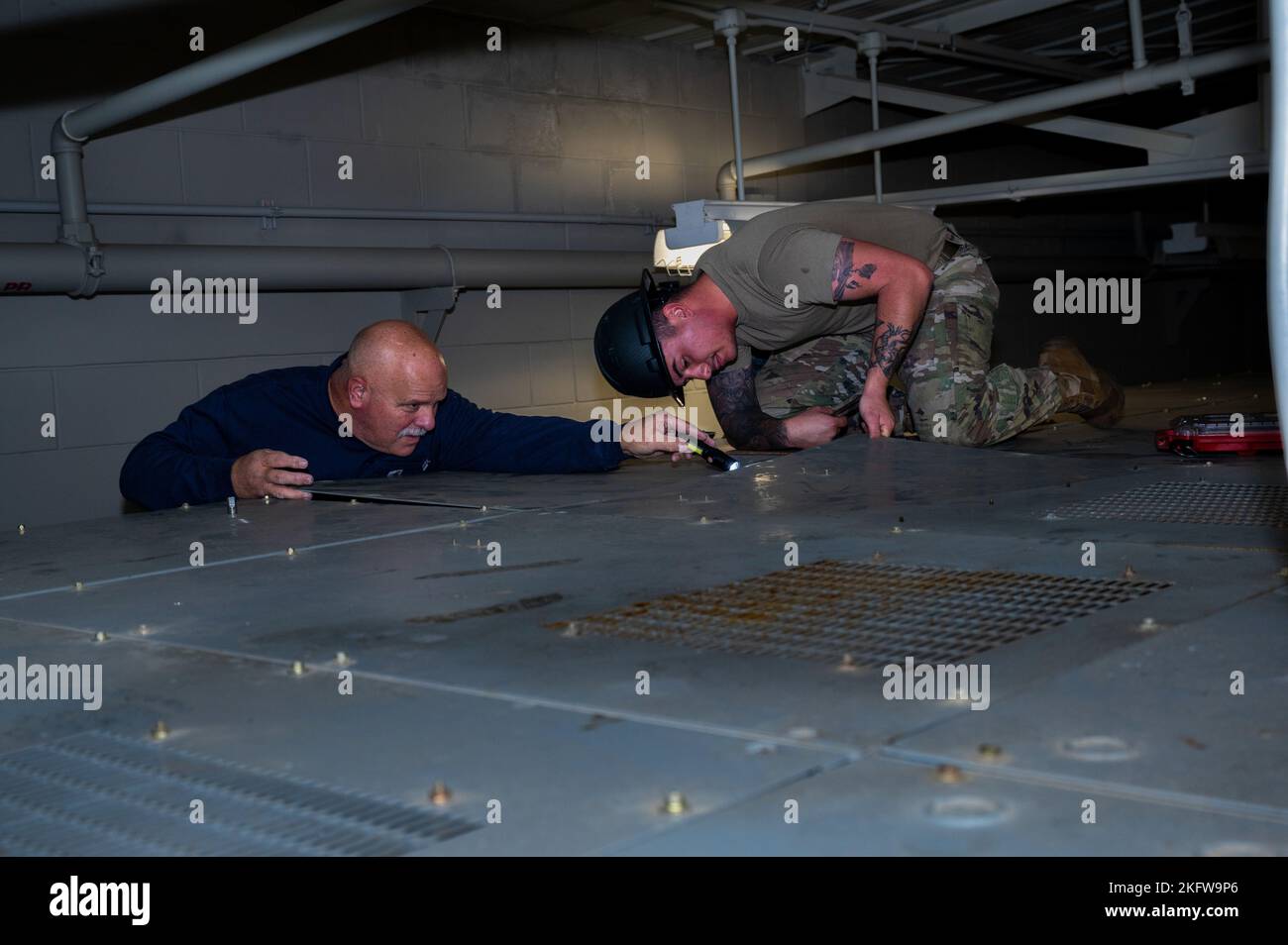 U.S. Air Force Staff Sgt. Brenden Kerwin, 51st Civil Engineer Squadron ...