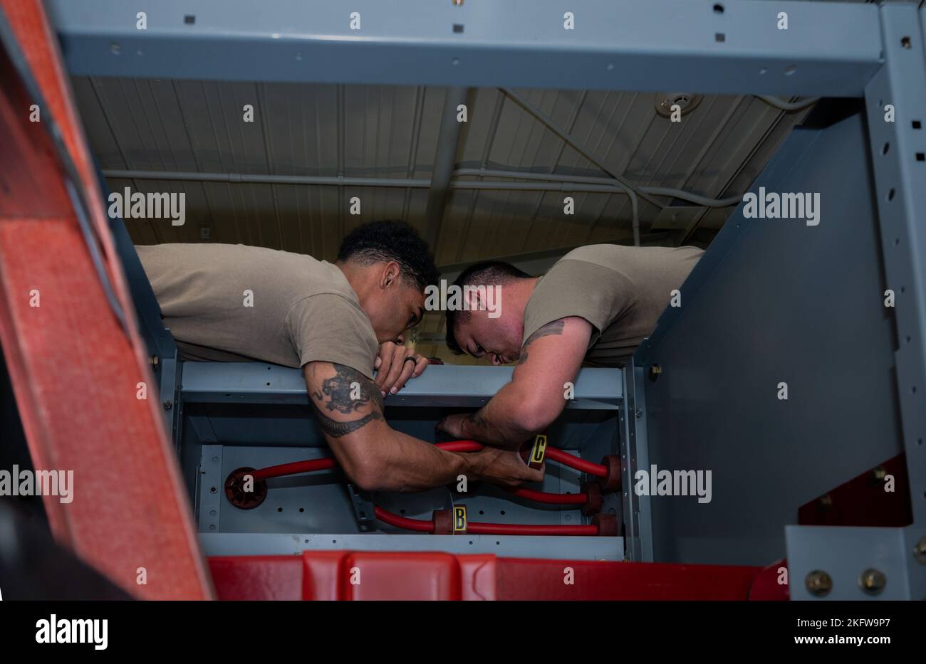 U.S. Air Force Tech. Sgt. Jonathan Steele, 51st Civil Engineer Squadron ...