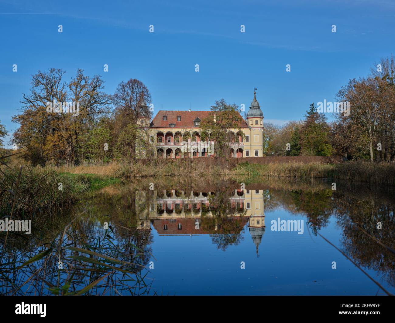 Krobielowice Krieblowitz Marschall von Blucher residence Lower Silesia ...