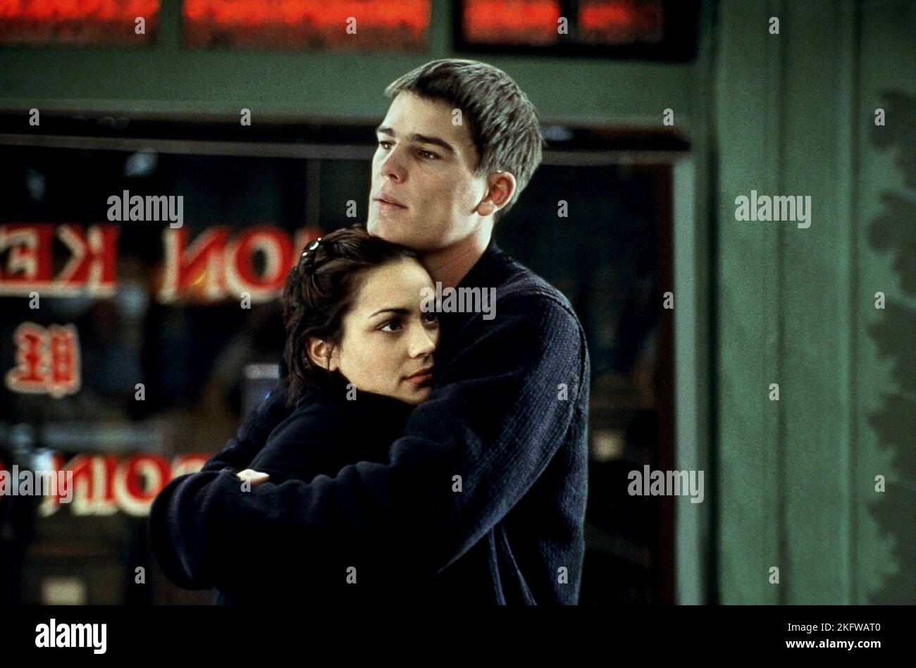 SHANNYN SOSSAMON, JOSH HARTNETT, 40 DAYS AND 40 NIGHTS, 2002 Stock ...