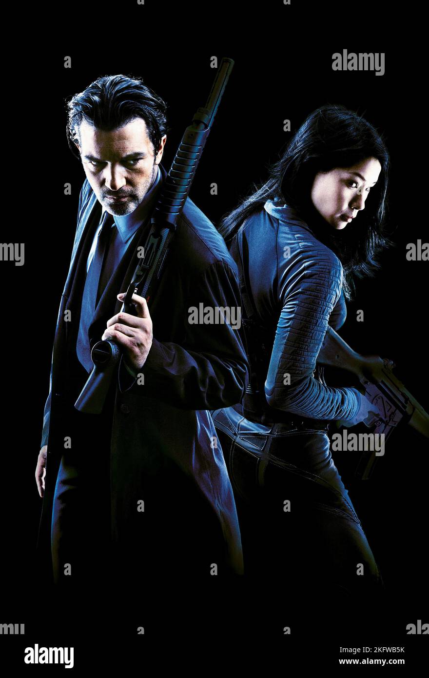 ANTONIO BANDERAS, LUCY LIU, BALLISTIC: ECKS VS. SEVER, 2002 Stock Photo ...