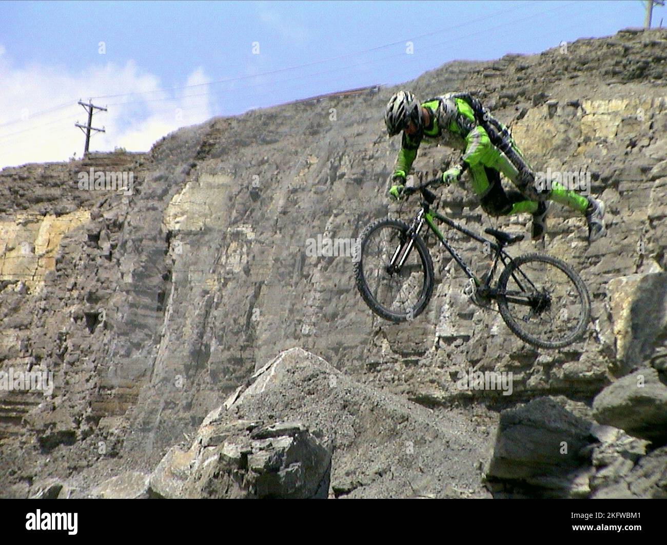 BIKE STUNT SCENE, EXTREME OPS, 2002 Stock Photo - Alamy