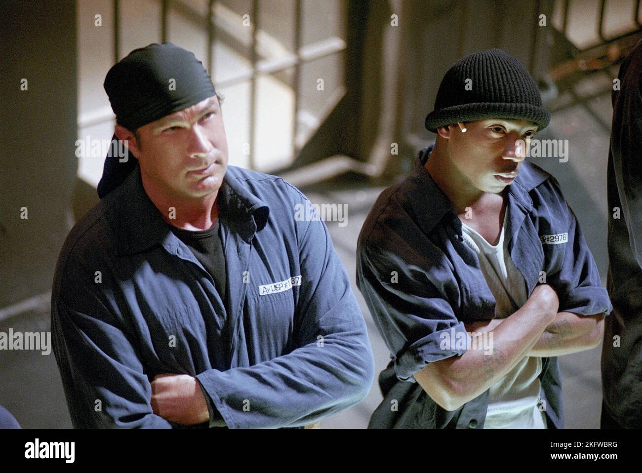 STEVEN SEAGAL, JA RULE, HALF PAST DEAD, 2002 Stock Photo - Alamy