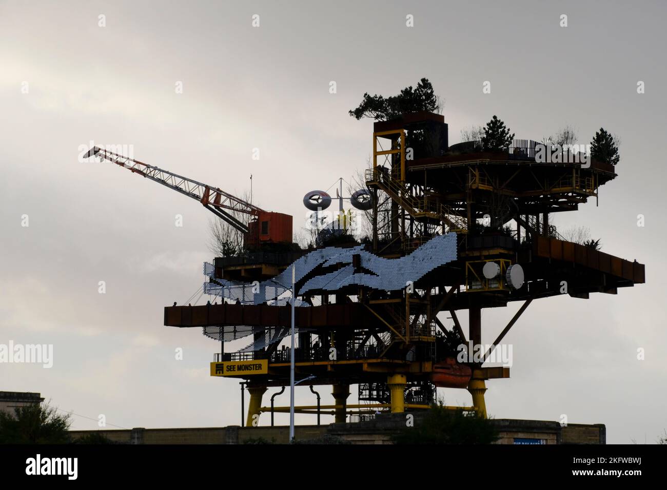 Weston super mare see monster hi-res stock photography and images - Alamy