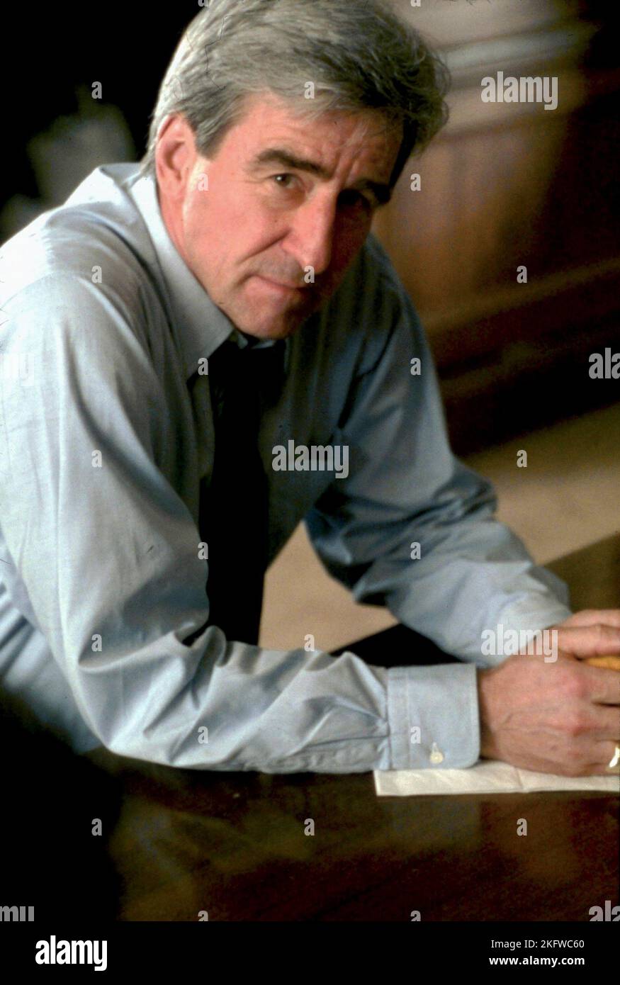 SAM WATERSTON, LAW and ORDER, 2002 Stock Photo - Alamy