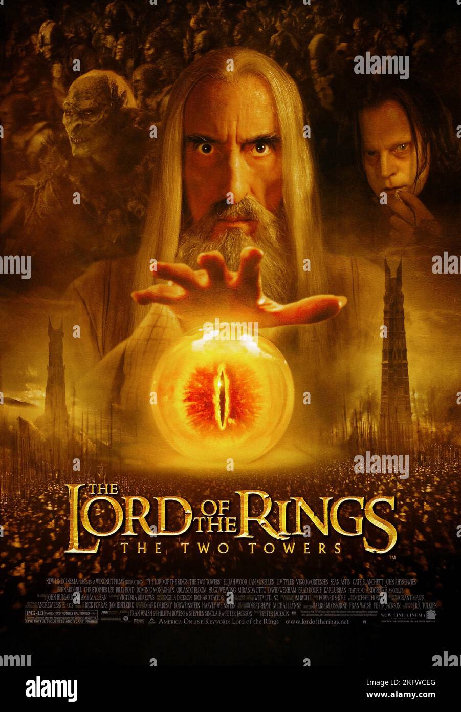 Two towers 2002 poster hi-res stock photography and images - Alamy