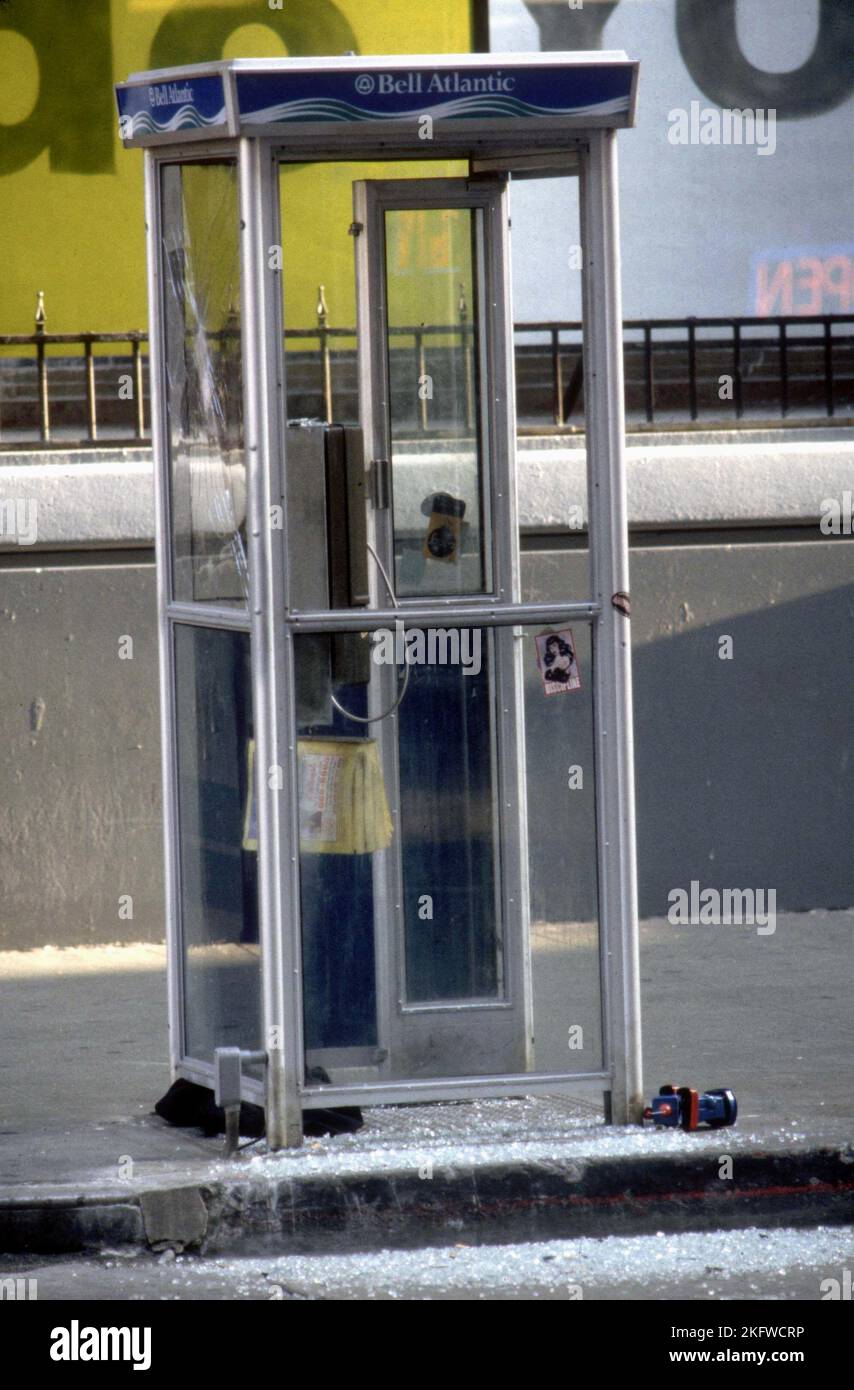 TELEPHONE BOOTH, PHONE BOOTH, 2002 Stock Photo - Alamy