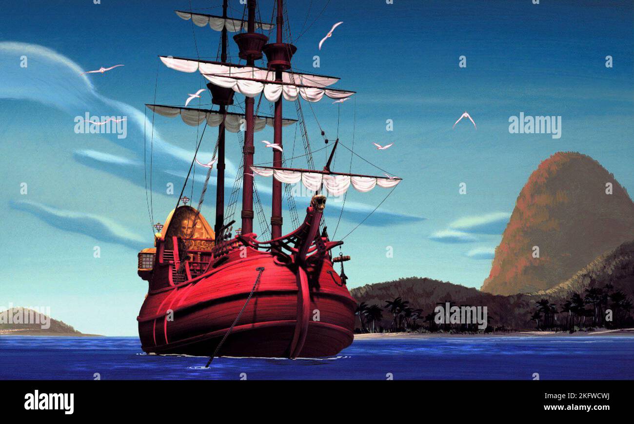 Peter Pan Jolly Roger Pirate Ship