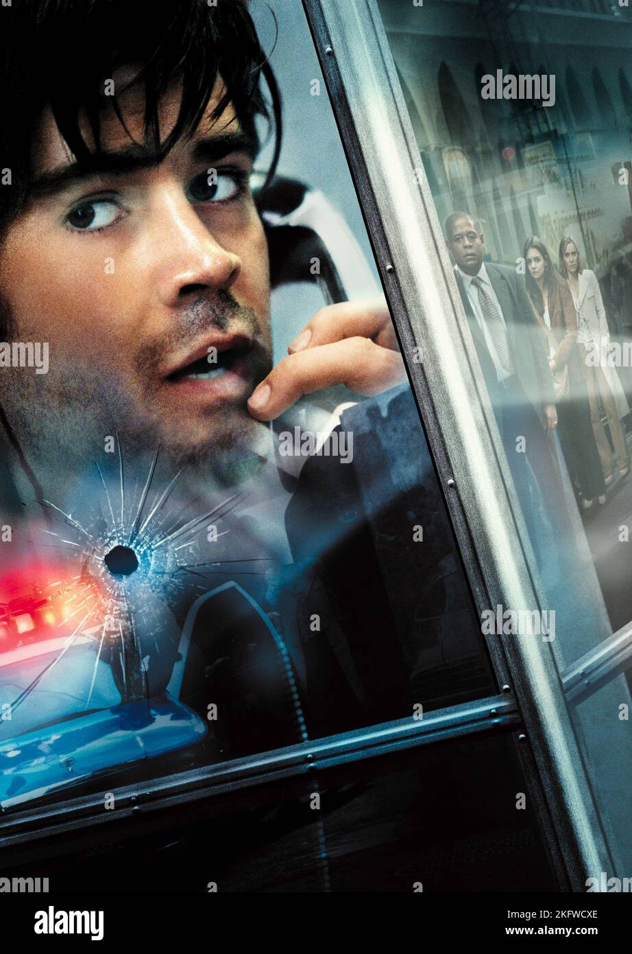 COLIN FARRELL, PHONE BOOTH, 2002 Stock Photo - Alamy