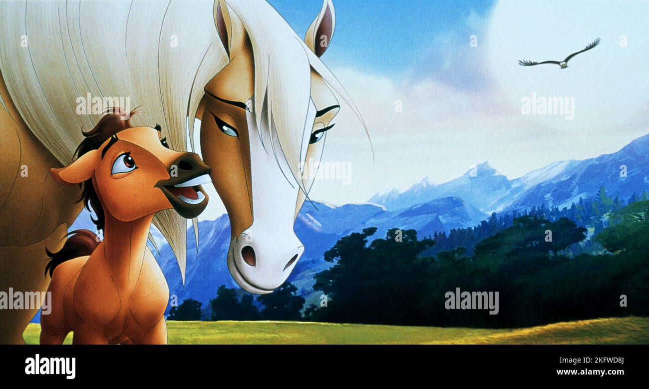 YOUNG SPIRIT, SPIRIT: STALLION OF CIMARRON, 2002 Stock Photo - Alamy