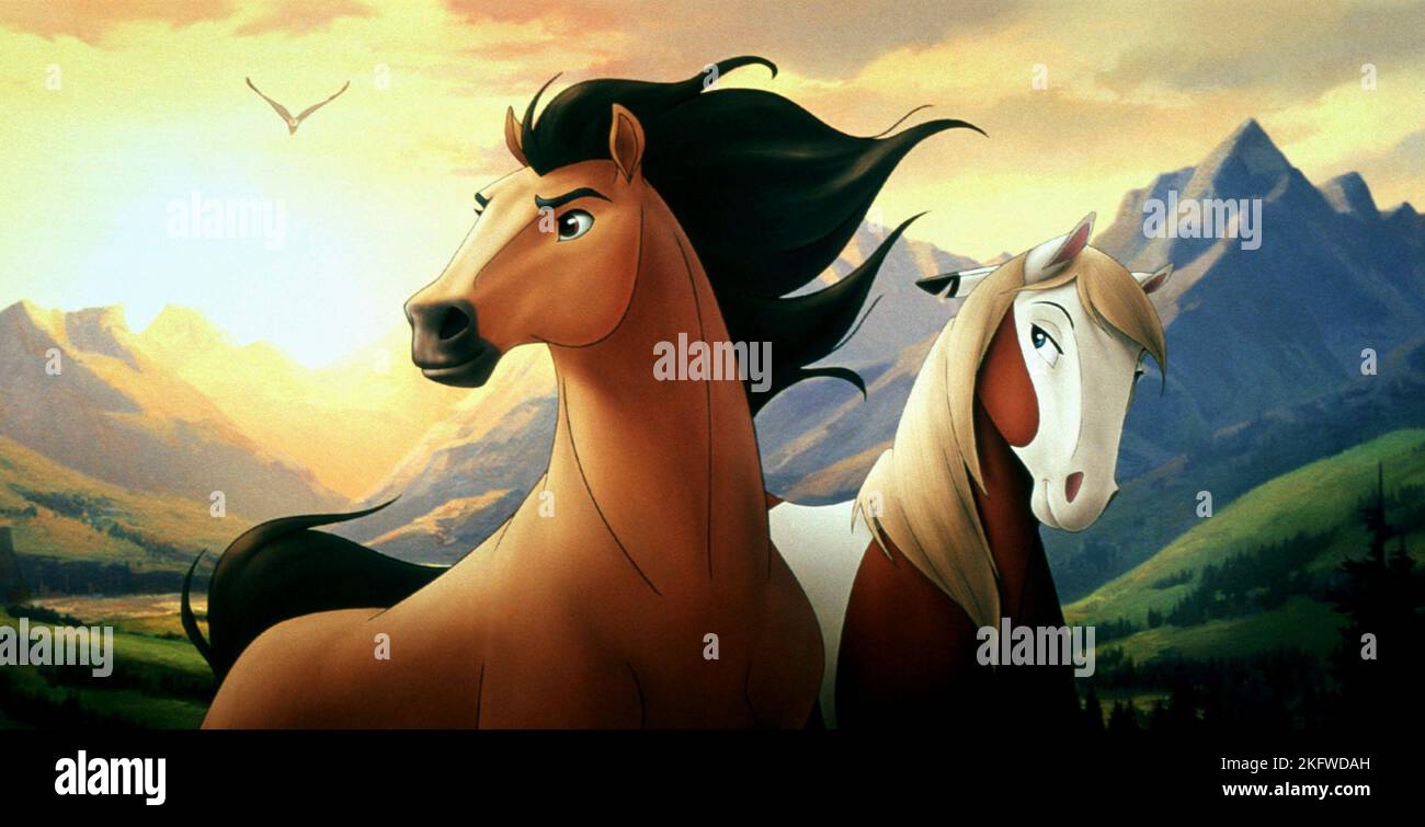 SPIRIT, RAIN, SPIRIT: STALLION OF CIMARRON, 2002 Stock Photo - Alamy