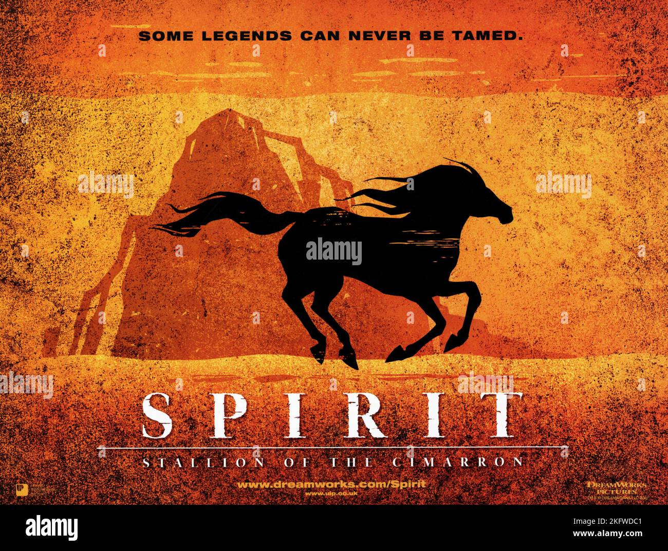SPIRIT FILM POSTER, SPIRIT: STALLION OF CIMARRON, 2002 Stock Photo - Alamy