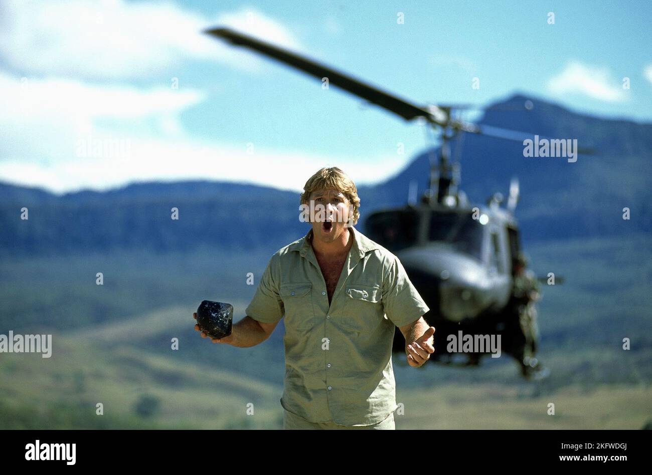 STEVE IRWIN, THE CROCODILE HUNTER: COLLISION COURSE, 2002 Stock Photo ...