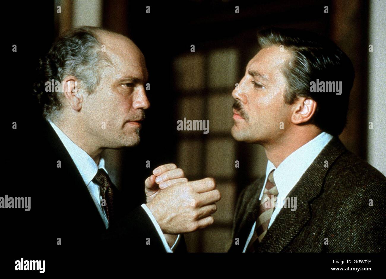 JOHN MALKOVICH, JAVIER BARDEM, THE DANCER UPSTAIRS, 2002 Stock Photo ...