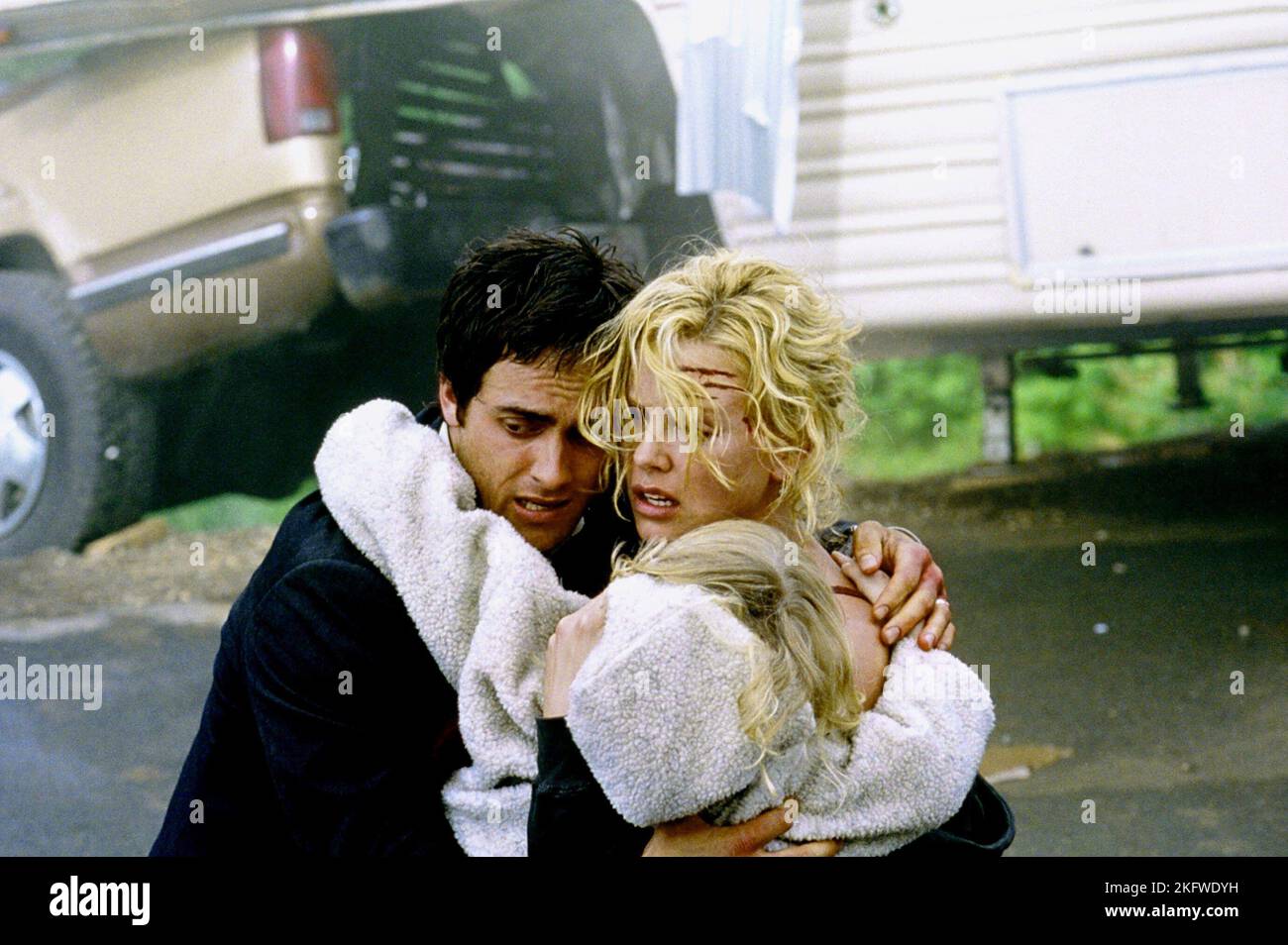 STUART TOWNSEND, CHARLIZE THERON, DAKOTA FANNING, TRAPPED, 2002 Stock ...