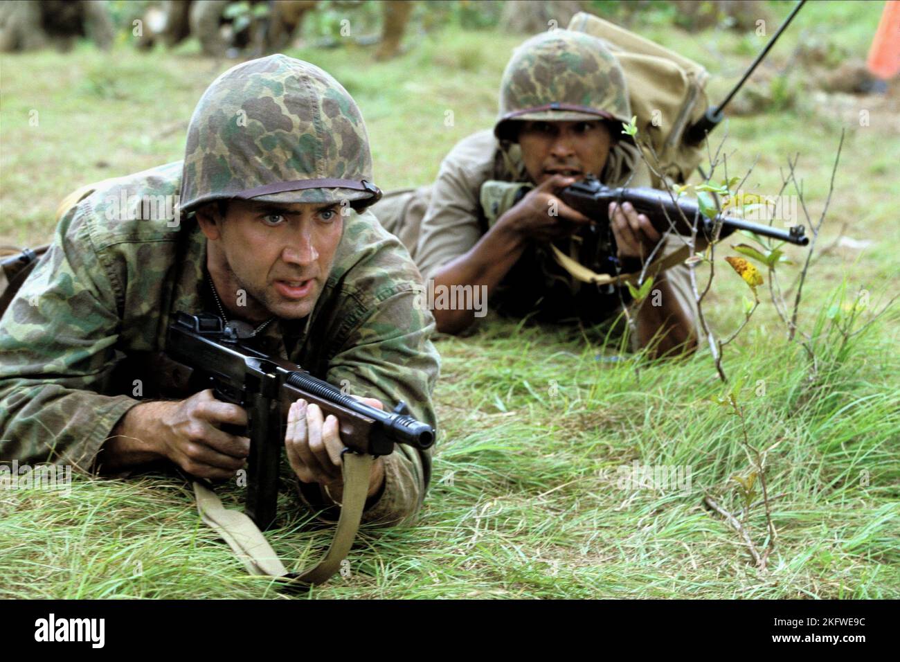 ADAM BEACH, NICOLAS CAGE, WINDTALKERS, 2002 Stock Photo - Alamy