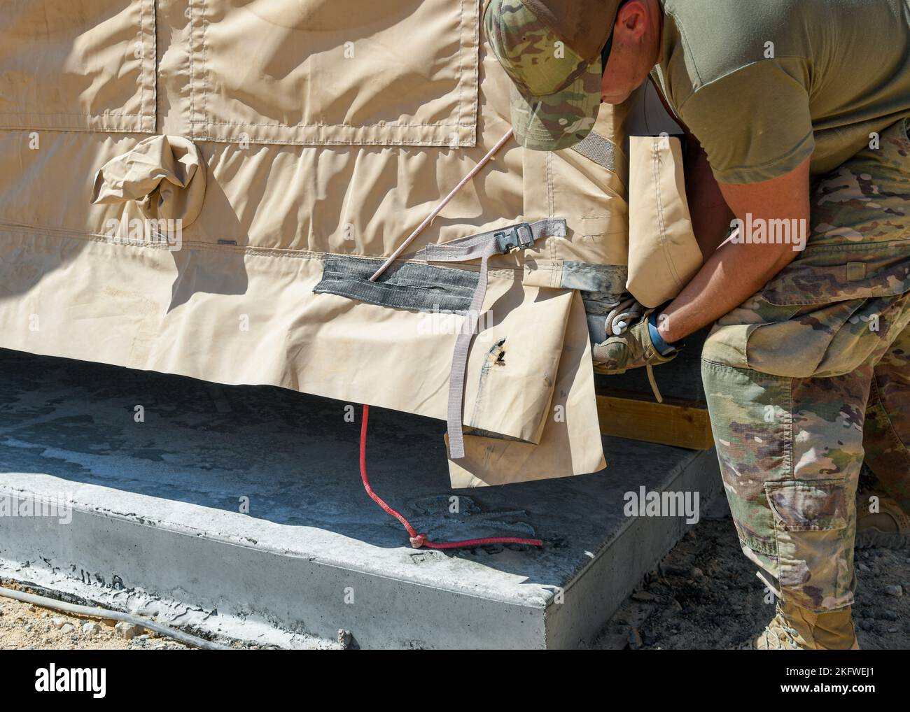 U.S. Air Force Tech. Sgt. Grant Sacco, a “DirtBoy” assigned to the ...