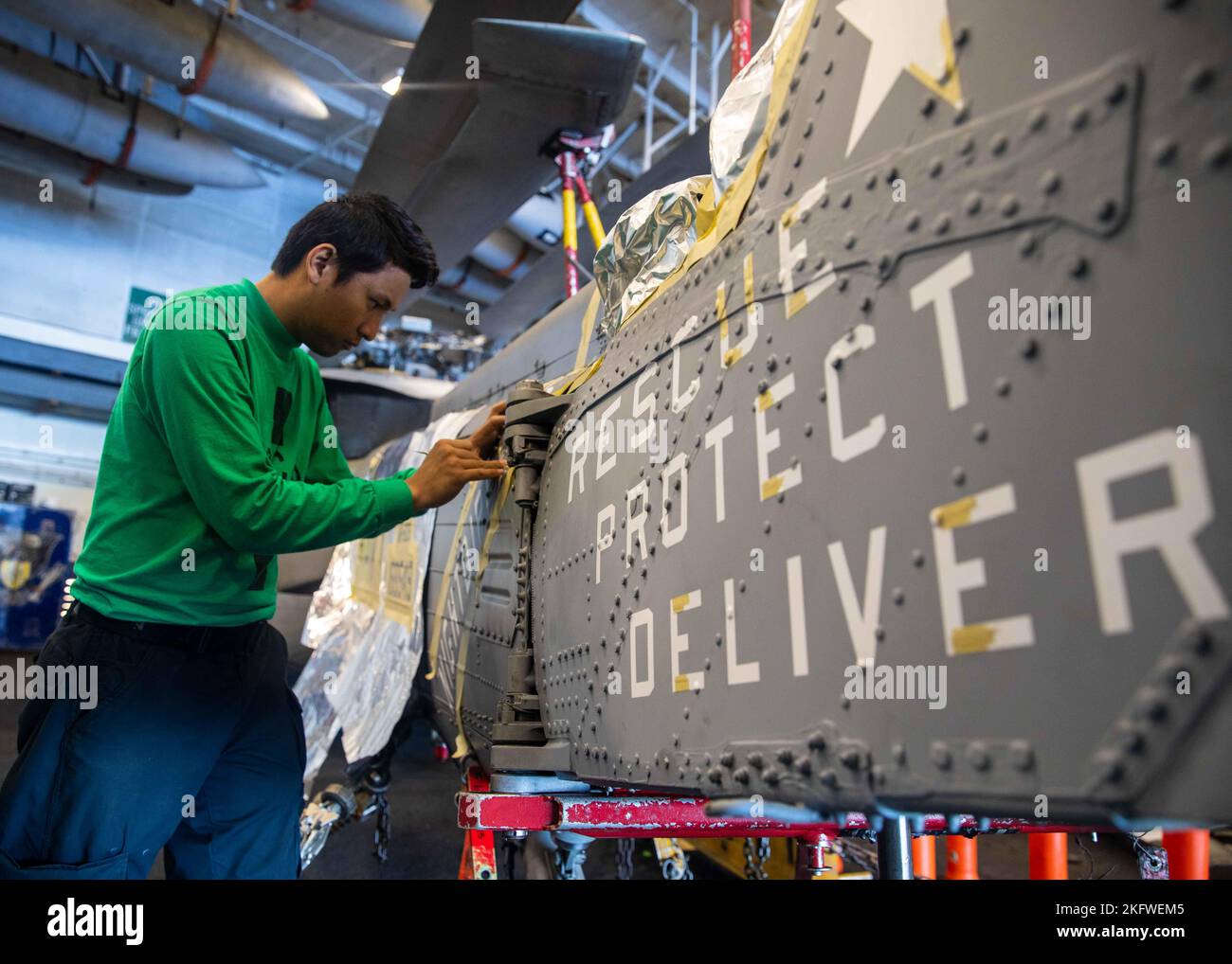 221011-N-IX644-1061 IONIAN SEA (Oct. 11, 2022) Aviation Structural ...