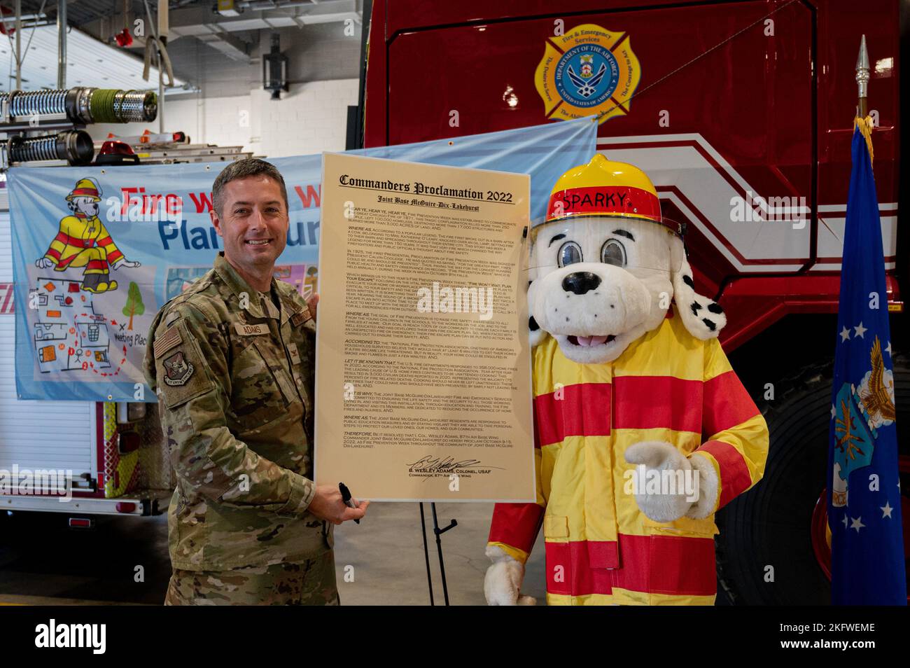 U.S. Air Force Col. Wes Adams, Joint Base McGuire-Dix-Lakehurst and ...