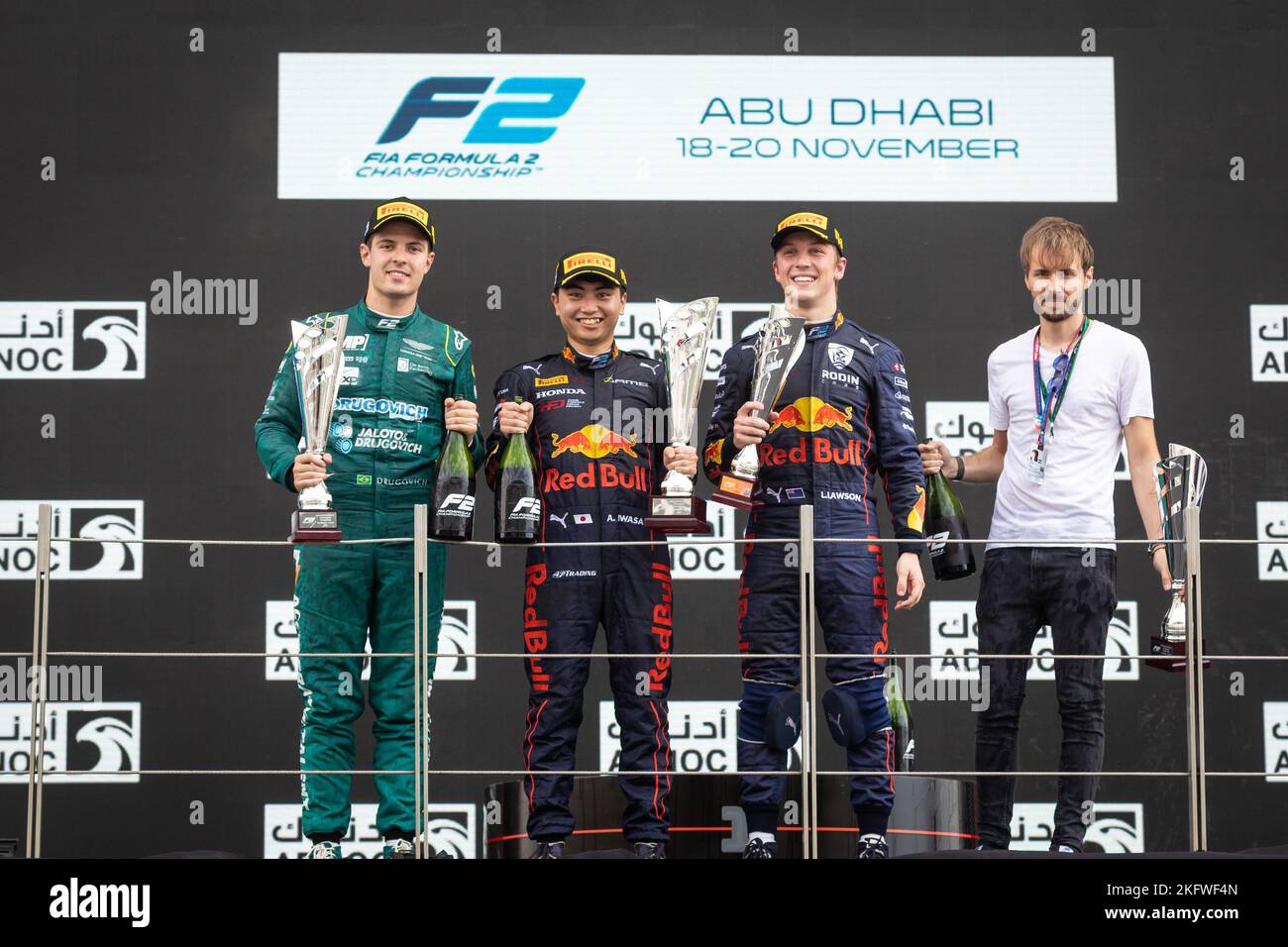 PIC Charles, DRUGOVICH Felipe (bra), MP Motorsport, Dallara F2, IWASA ...