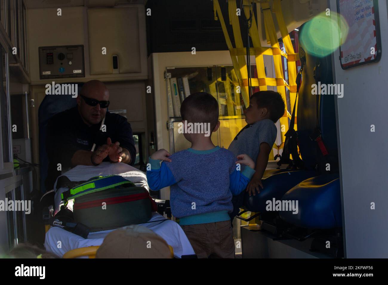 Scott Lawson, firefighter and paramedic, Marine Corps Base Quantico ...