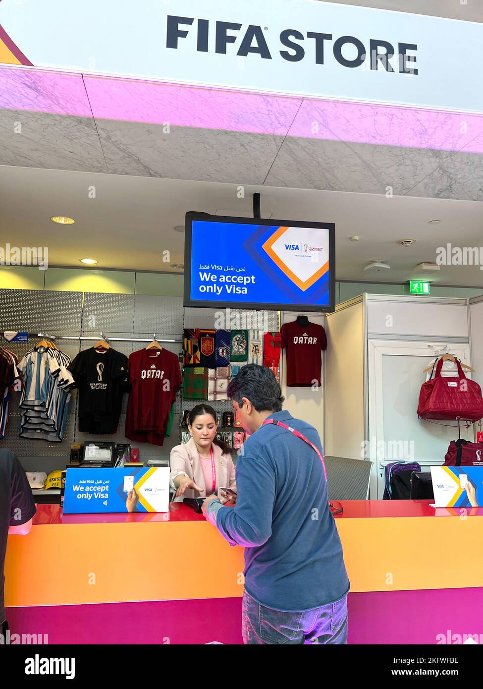 FIFA World Cup 2022: Qatar main media centre ambience With Octopus ...
