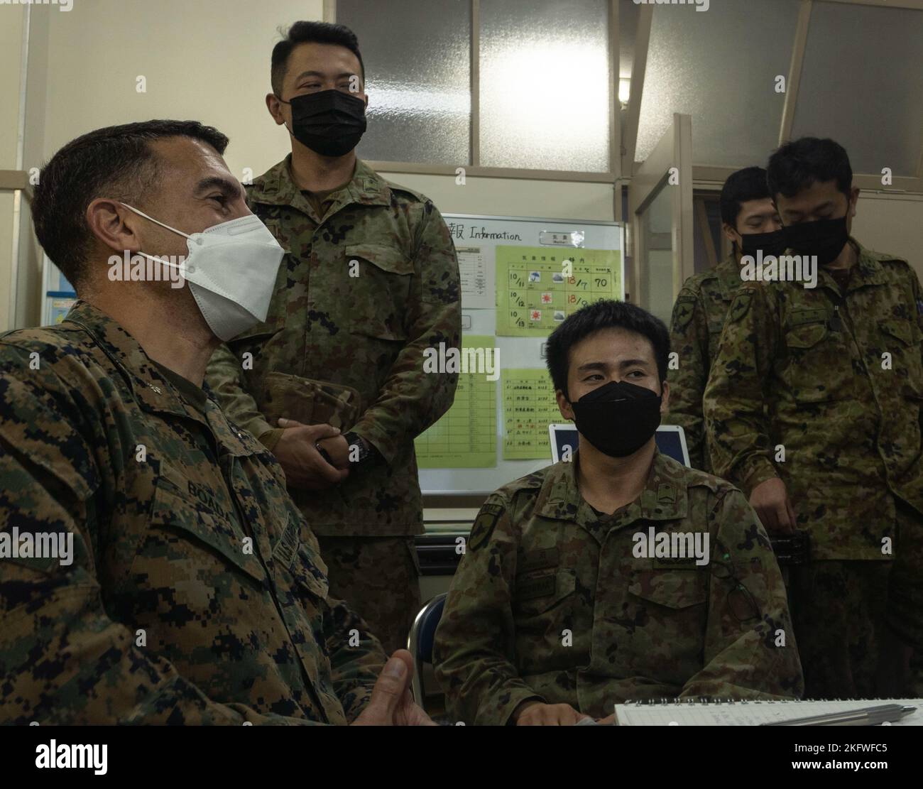 U.S. Marine Corps Lt. Col. Stephen J. Boada, commanding officer of 3d ...