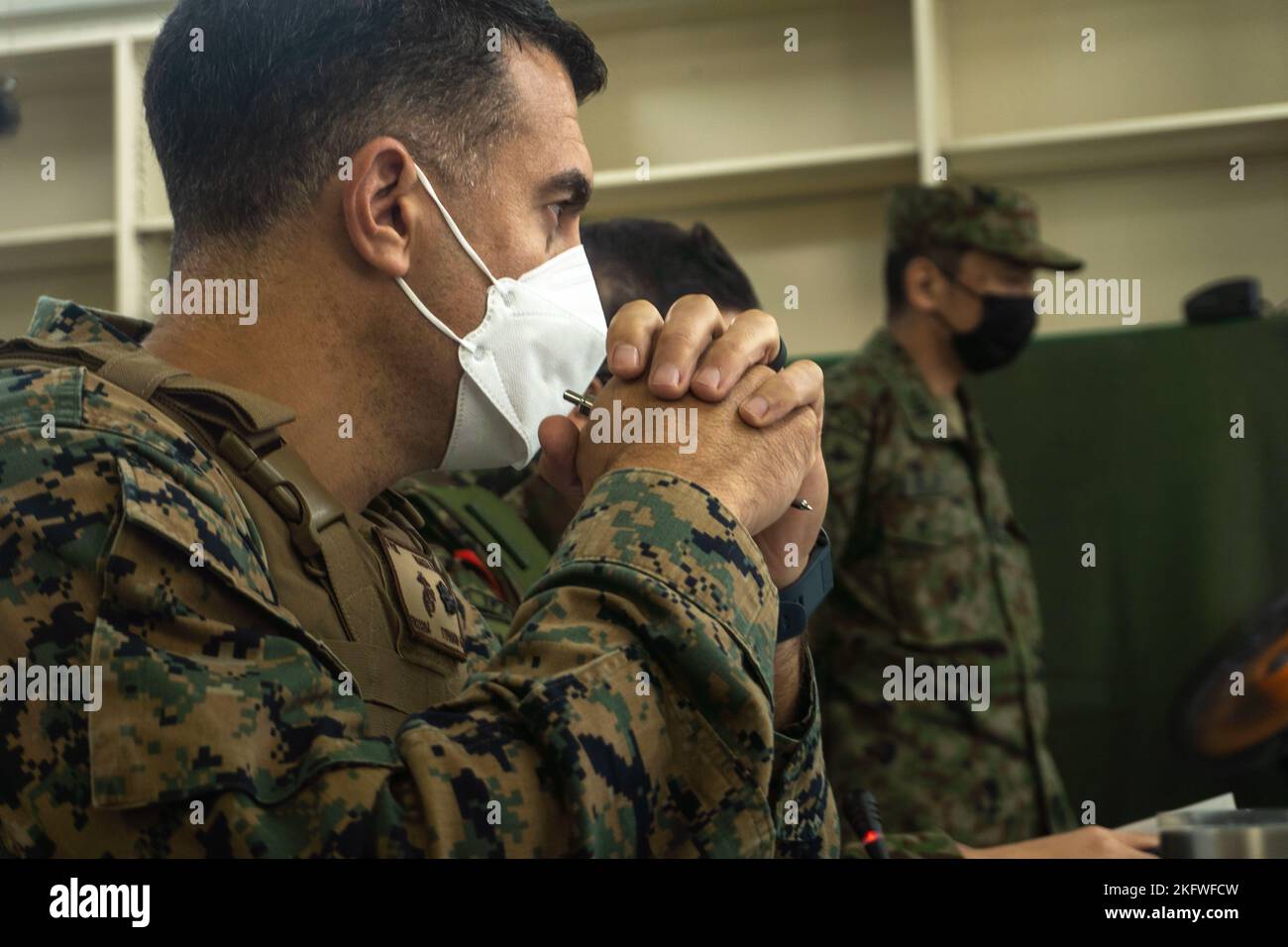U.S. Marine Corps Lt. Col. Stephen J. Boada, commanding officer of 3d ...