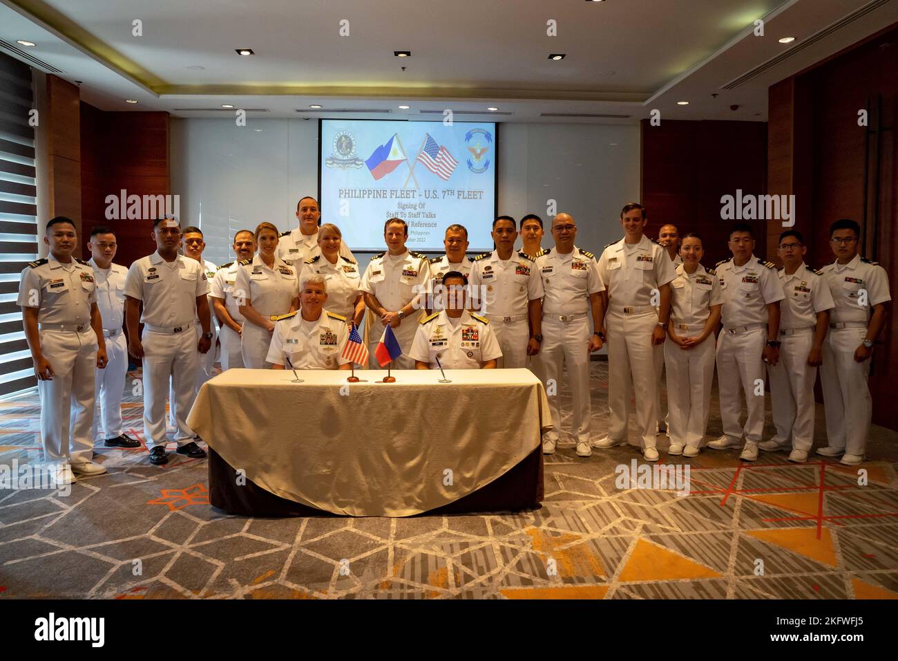 221011-N-DB724-1064 CEBU, Philippines (Oct. 11, 2022) Sailors assigned ...