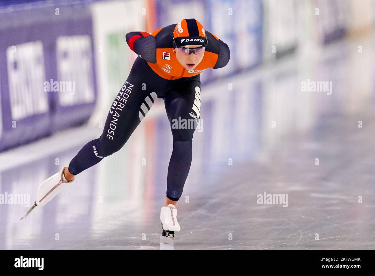 HEERENVEEN, NETHERLANDS - NOVEMBER 20: Joy Beune of The Netherlands ...