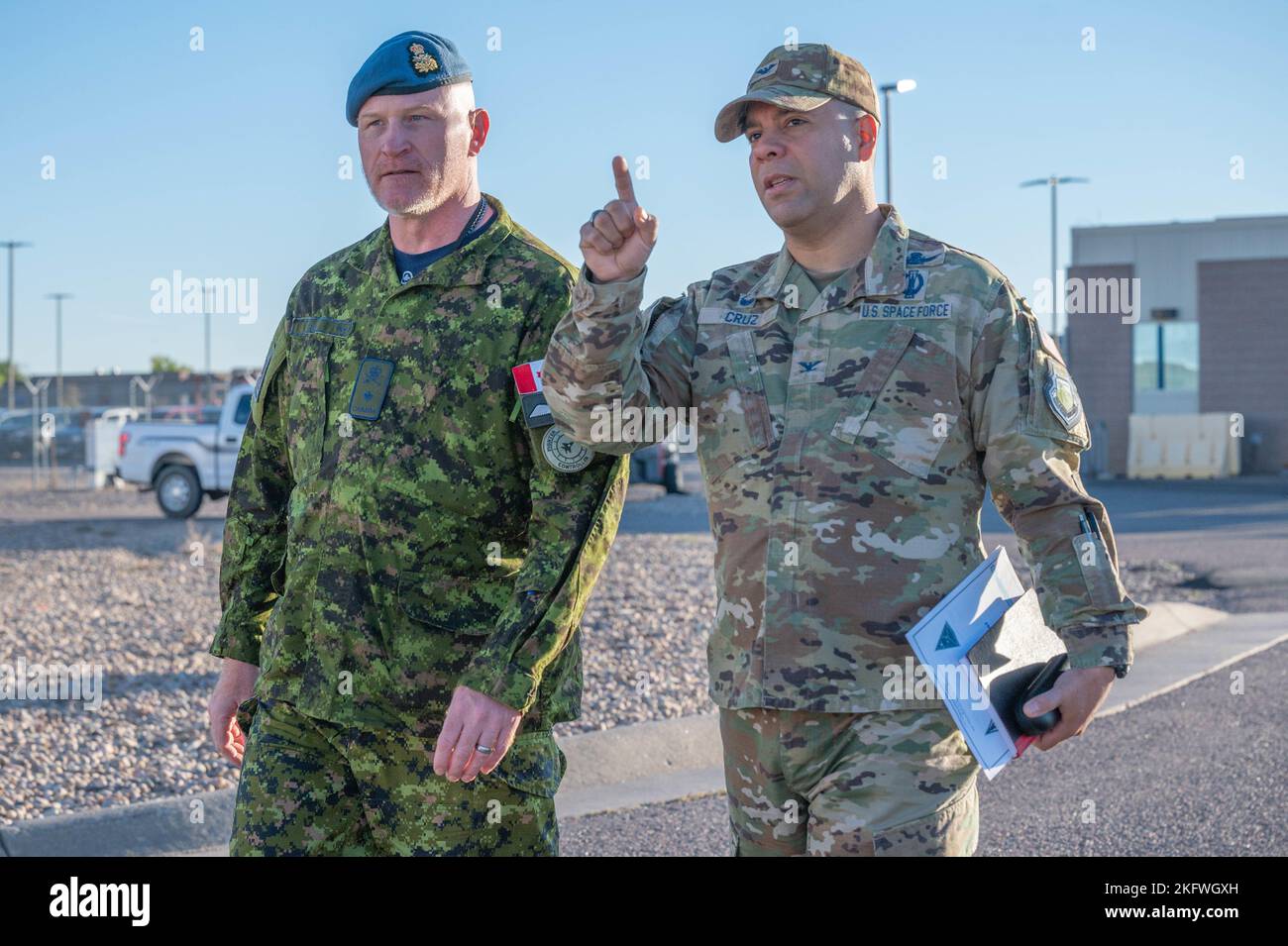 From left to right, Brig. Gen. Kyle Paul, Deputy Commanding General ...