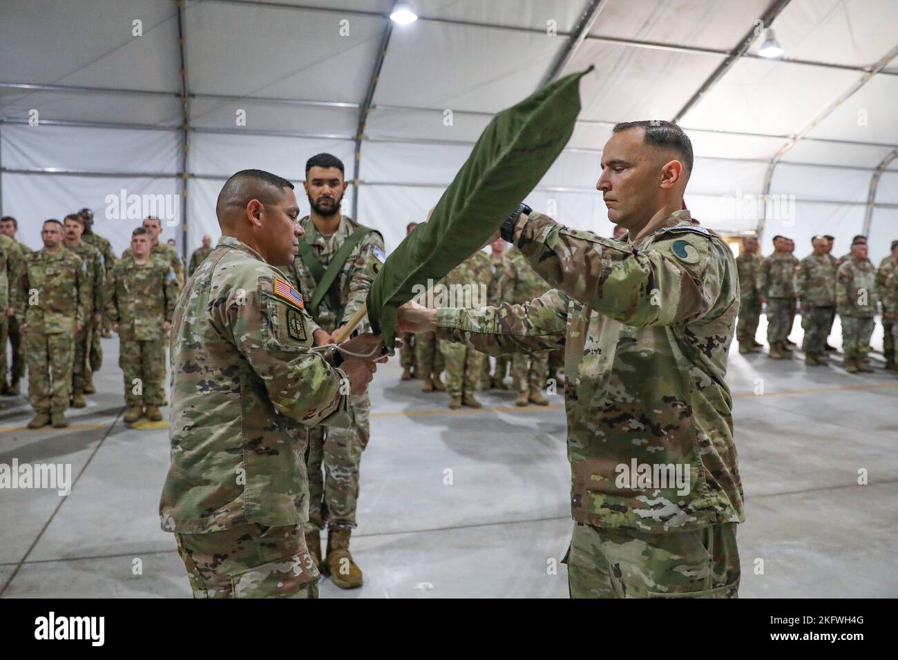 U.S. Army Lt. Col. Matthew C. Lewis, commander of the 2nd Battalion ...