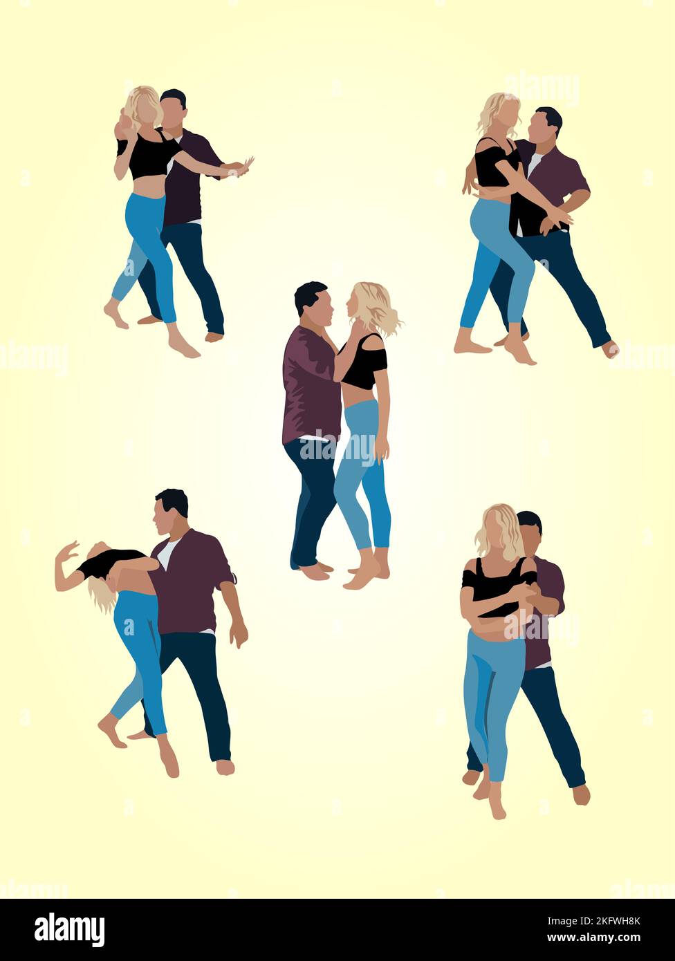 Range of clothing Stock Vector Images - Alamy