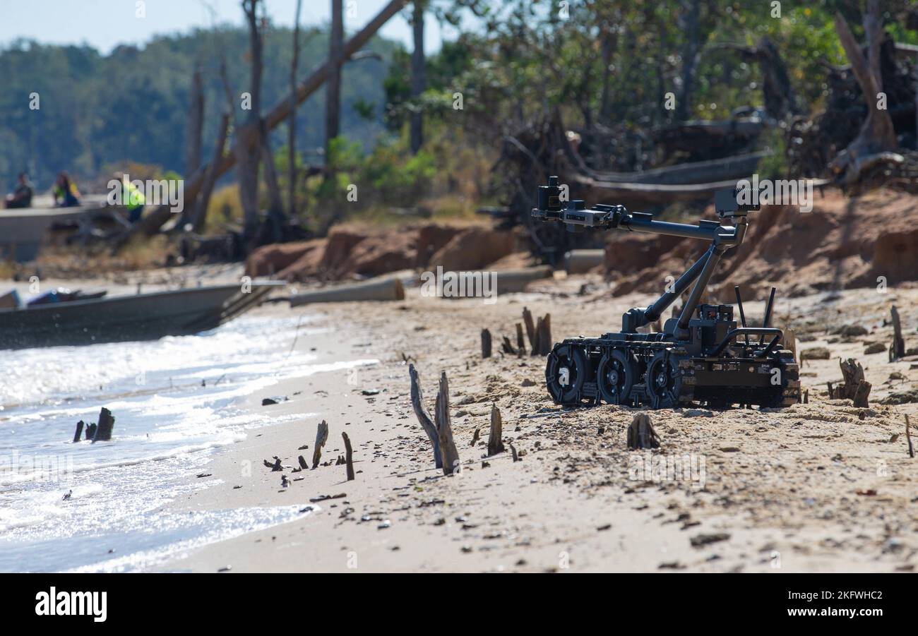 A Man Transportable Robot System, a robot operated by explosive ...