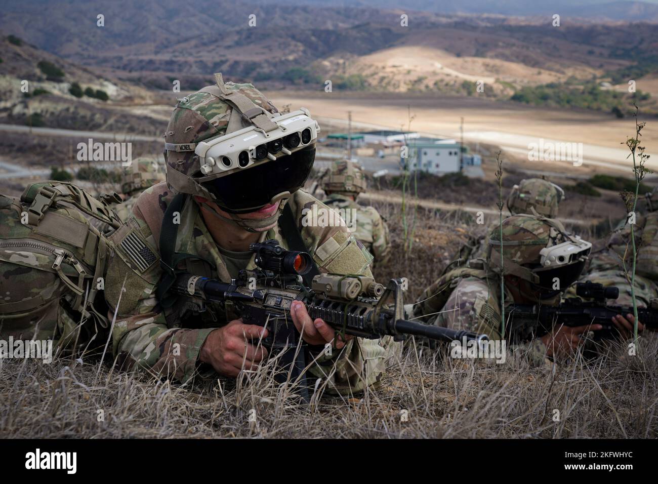 Integrated visual augmentation system hi-res stock photography and ...