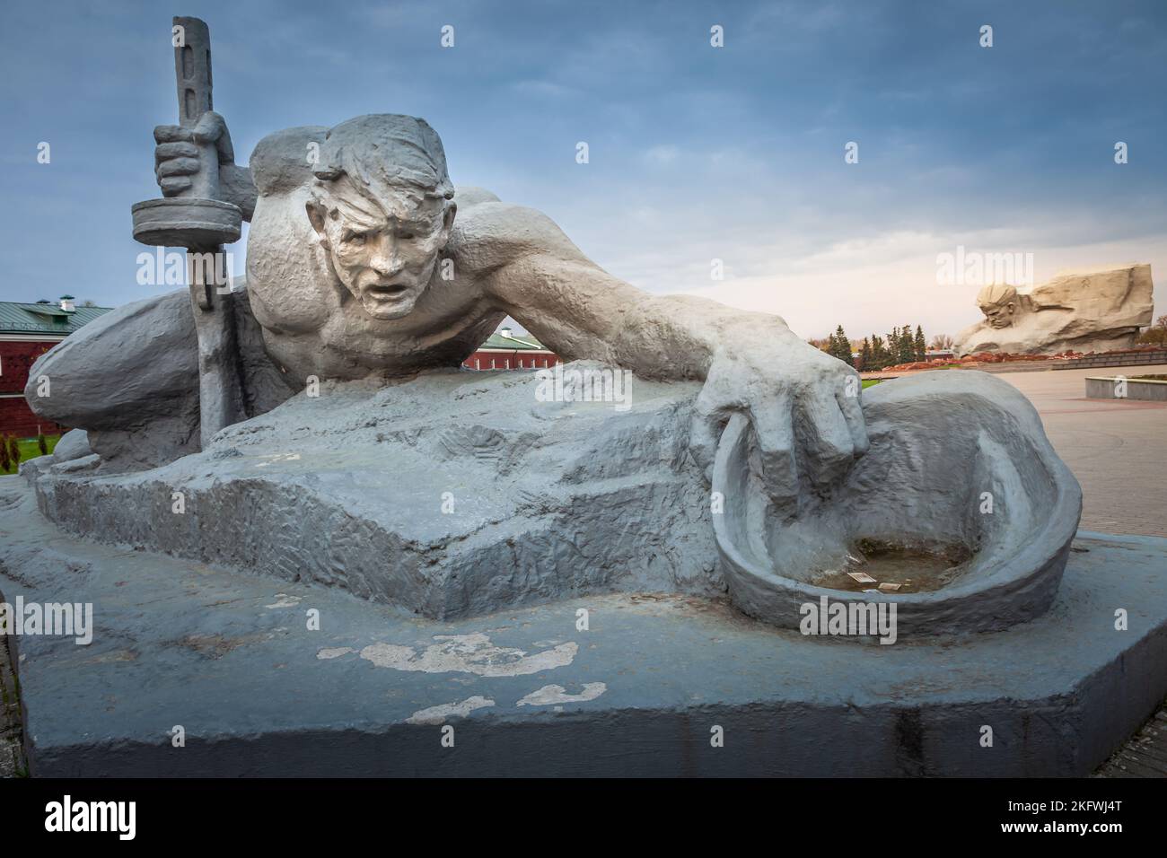 Memorial complex Brest Fortress the Hero, Belarus, Eastern Europe Stock ...