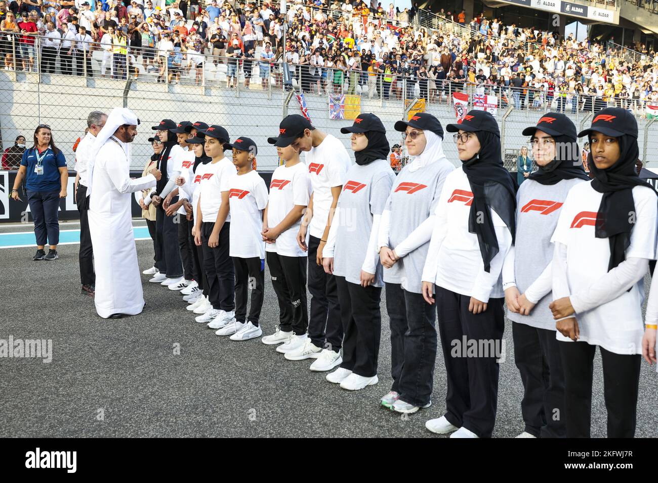 Yas Island, Abu Dhabi - November 18 to 20, 2022, Grid Kids, BEN SULAYEM ...