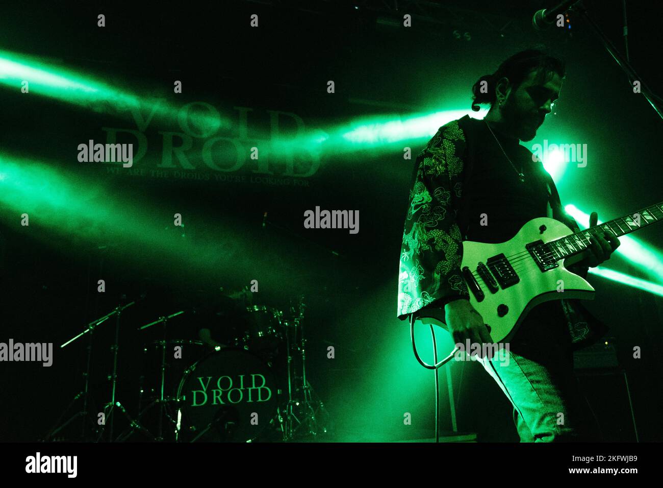 Athens, Greece. 18th Nov, 2022. Athens, 18 November 2022, Void Droid along with Khirki ...